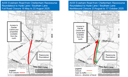 Construction information and road closures | Highways