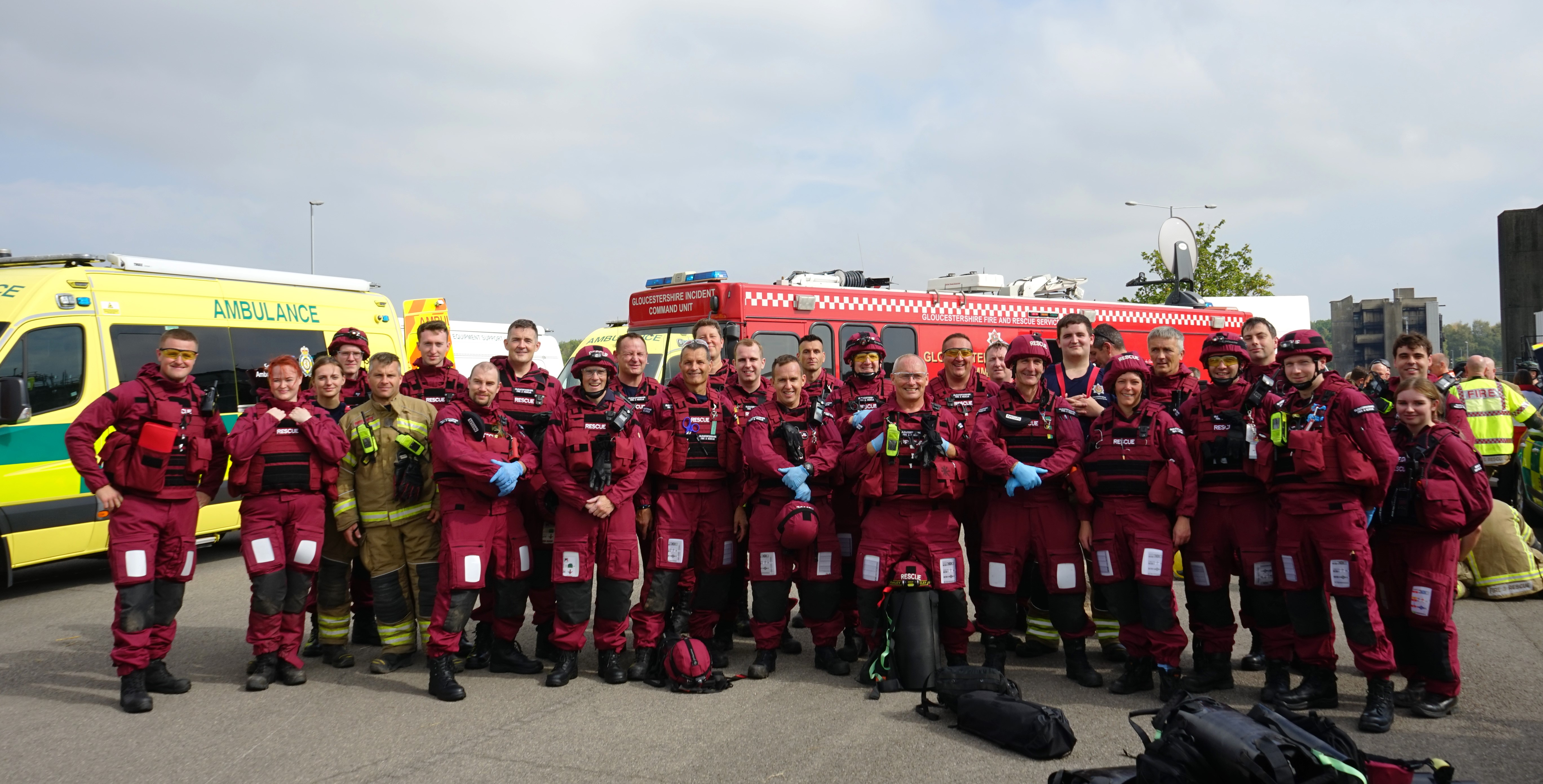 Gloucestershire Fire and Rescue Service undertake multi-agency training ...